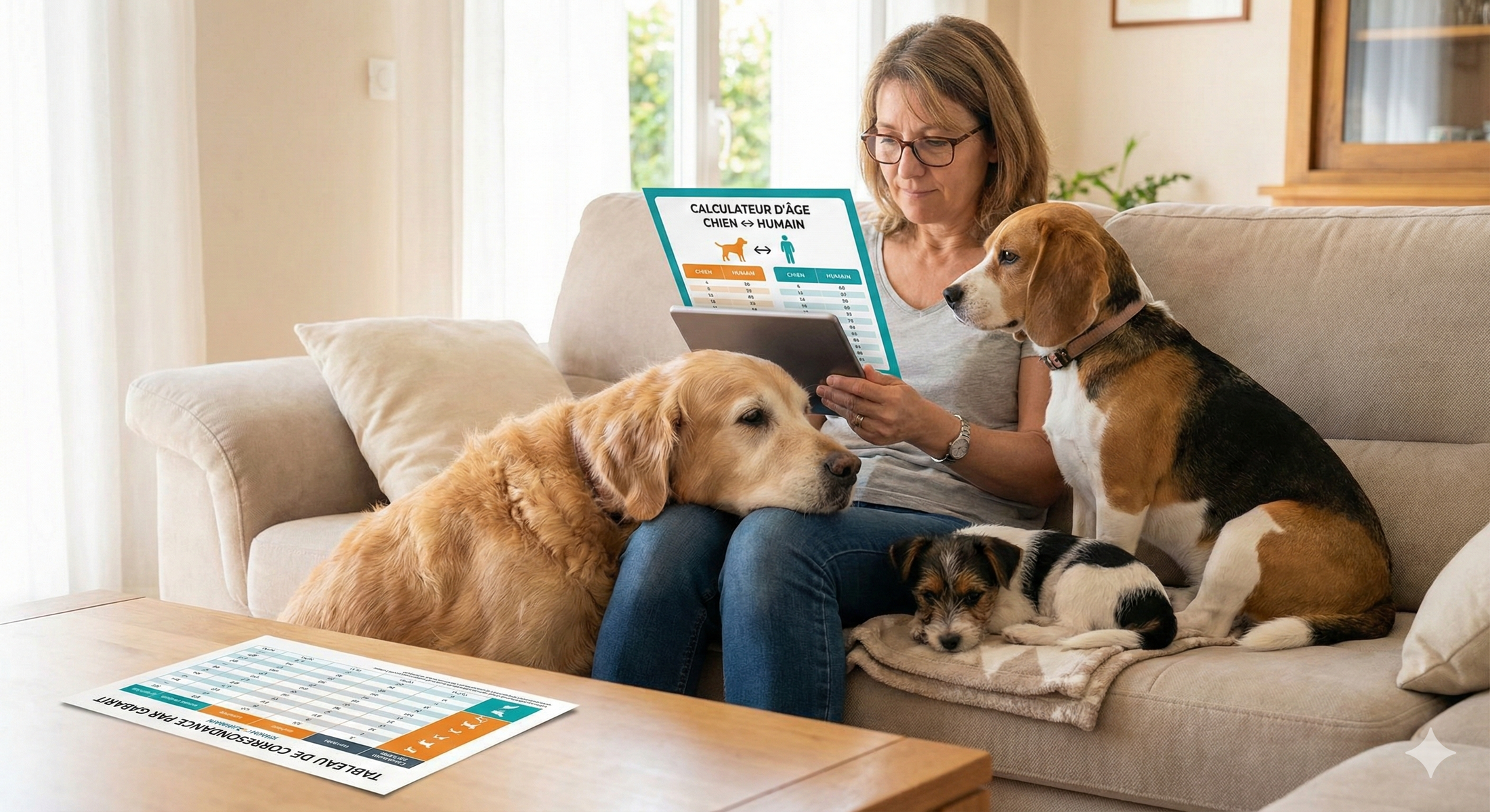 Convertir l'Âge de Votre Chien en Âge Humain : Guide Complet et Tablea ...